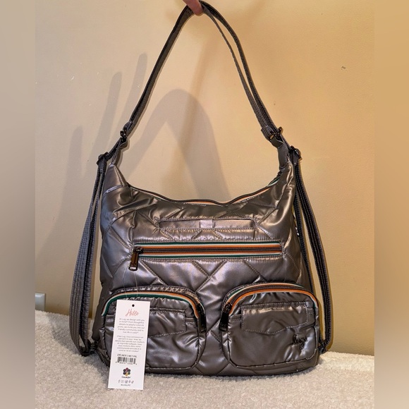 lug | Bags | Nwt Lug Zipliner 2 Convertible Hobobackpack With Cooler ...